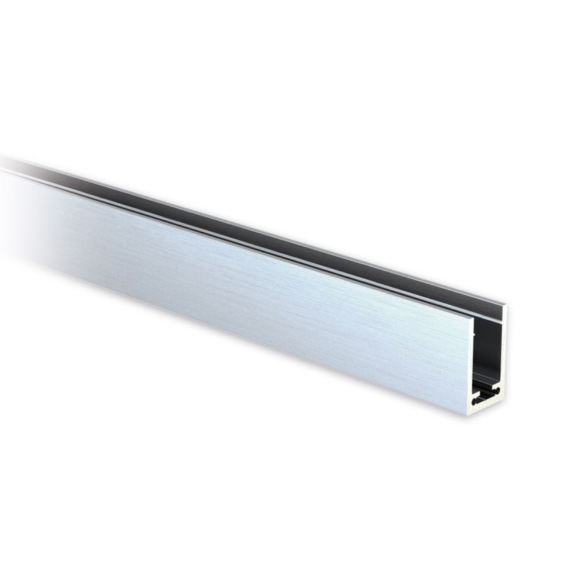 U-Profil 40 x 25 x 40 mm Aluminium roh