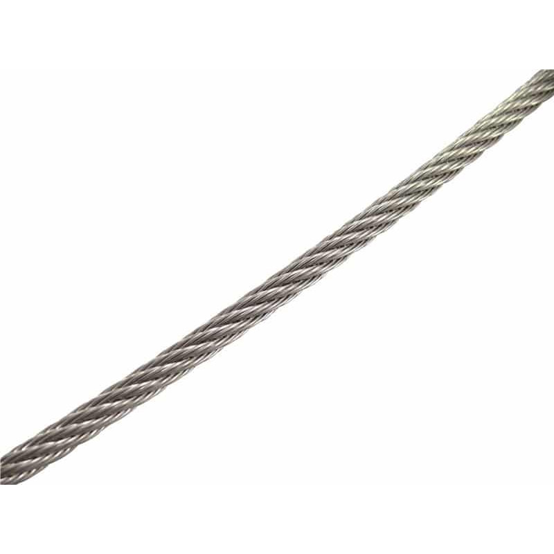 Edelstahldrahtseil mittelweich 7x7 sZ 1,5 mm (100m) Edelstahl-304 (A2)