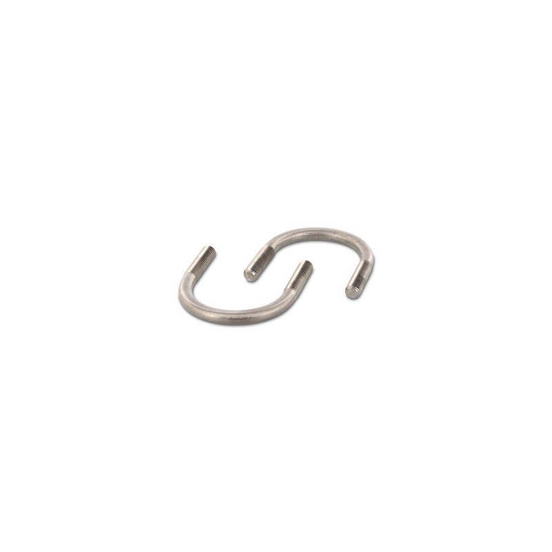 Rundstahlbügel Form A, ohne Muttern und Scheiben Art. 3570 A4 A 30 Nennweite 20 - M8 (10 Stück)