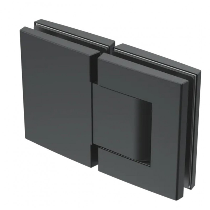 Glasdeurscharnier Azra 2 stuks hydraulisch en zelfsluitend glas/glas ...